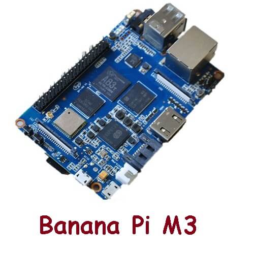 Banana Pi M3/BPI-M3 — восьмиядерный мини ПК - MicroPi