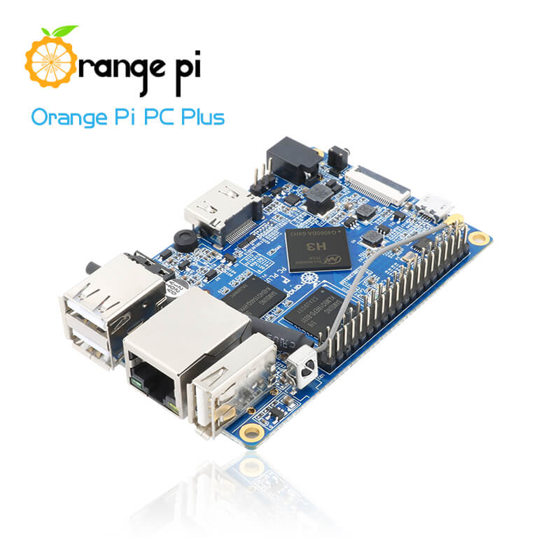 Orange Pi PC Plus - это Orange PI PC с 8 Гб EMMC и Wi-Fi - MicroPi