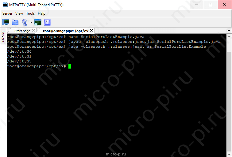 jSSC - Работаем с COM-портом из Java на Raspberry Pi - MicroPi
