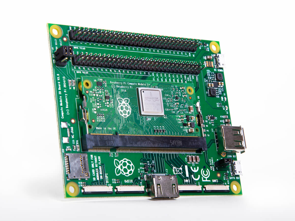 Compute Module 3+: Raspberry Pi размером DDR2 SODIMM - MicroPi